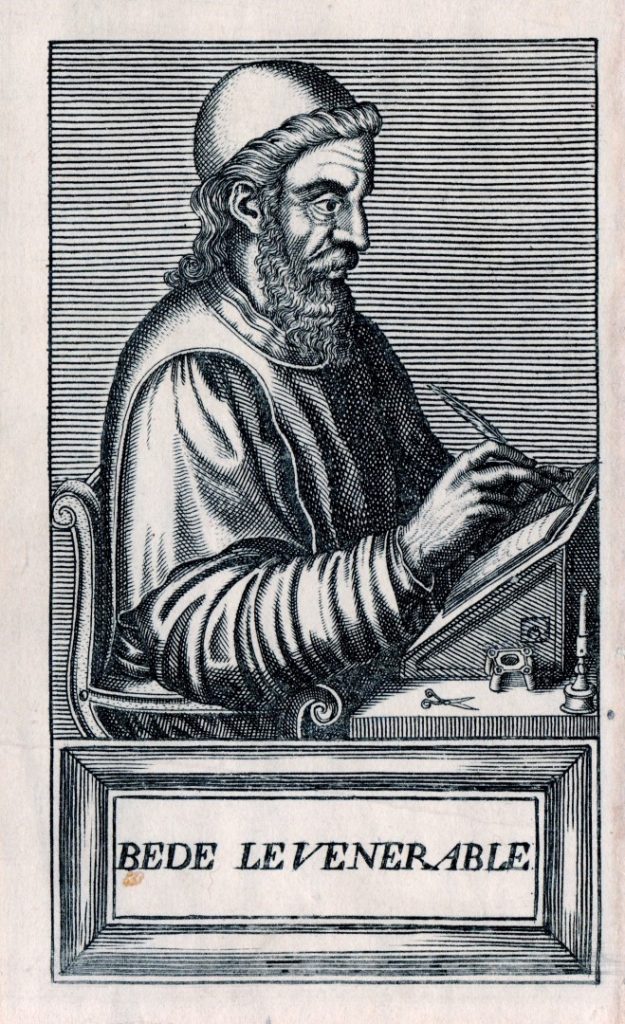 Gravure « Bede le Vénérable » – Fondation Magos